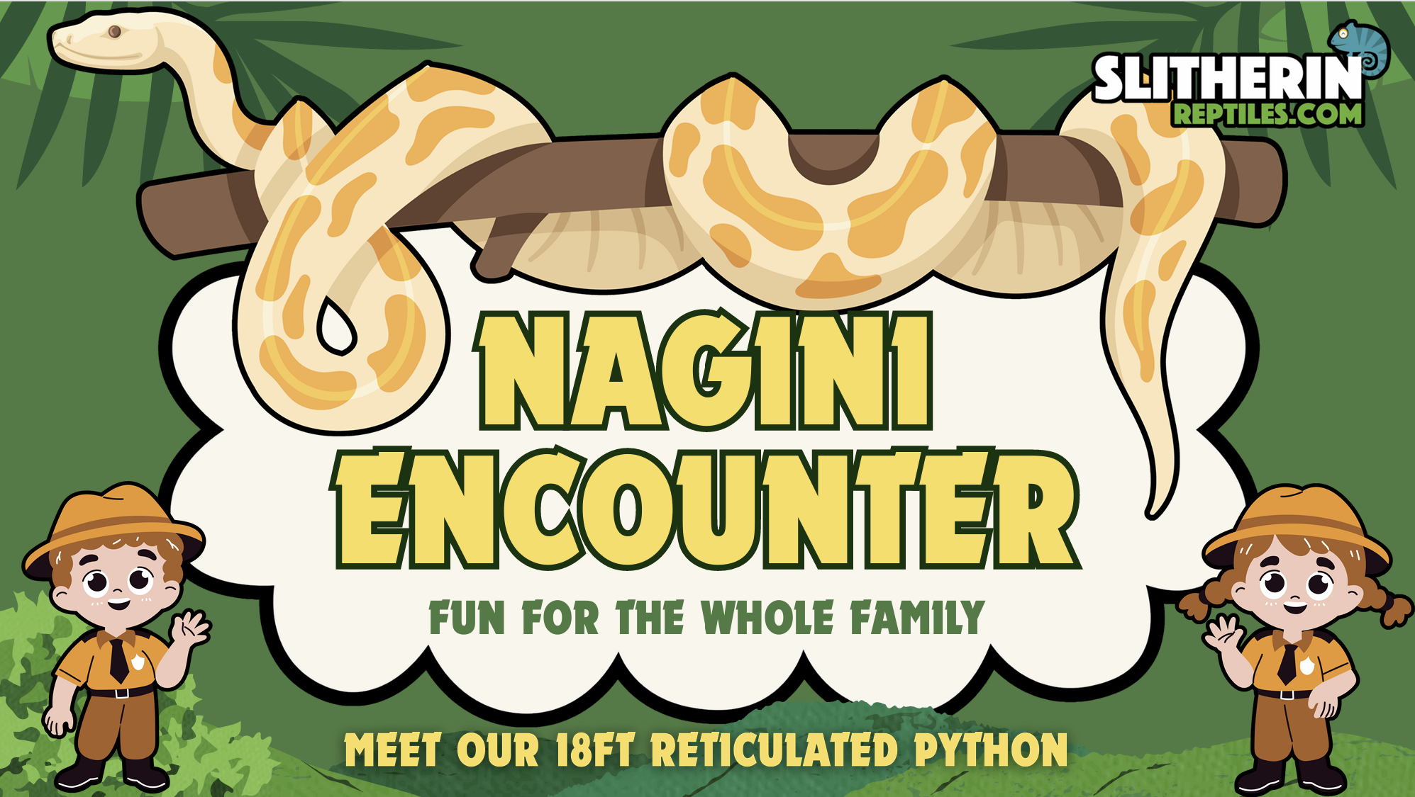 Nagini: Exclusive Encounter with a 18ft Reticulated Python - 5 Guest P
