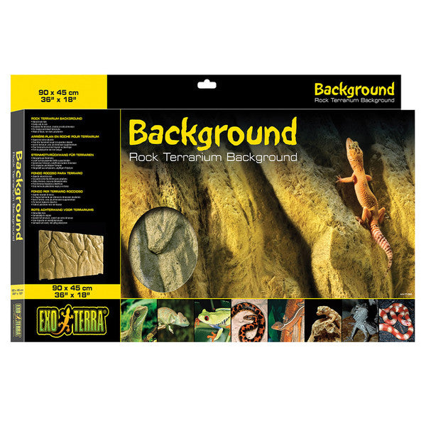 Exo Terra Rock Terrarium Background, L90 x H45cm (36 x 18")